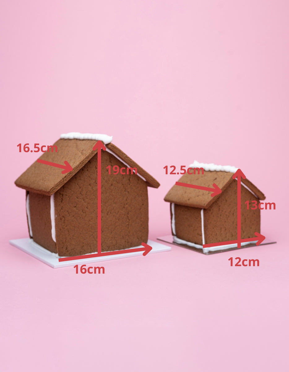 Large Ready to Decorate Plain Gingerbread House – Sweet Caroline ...