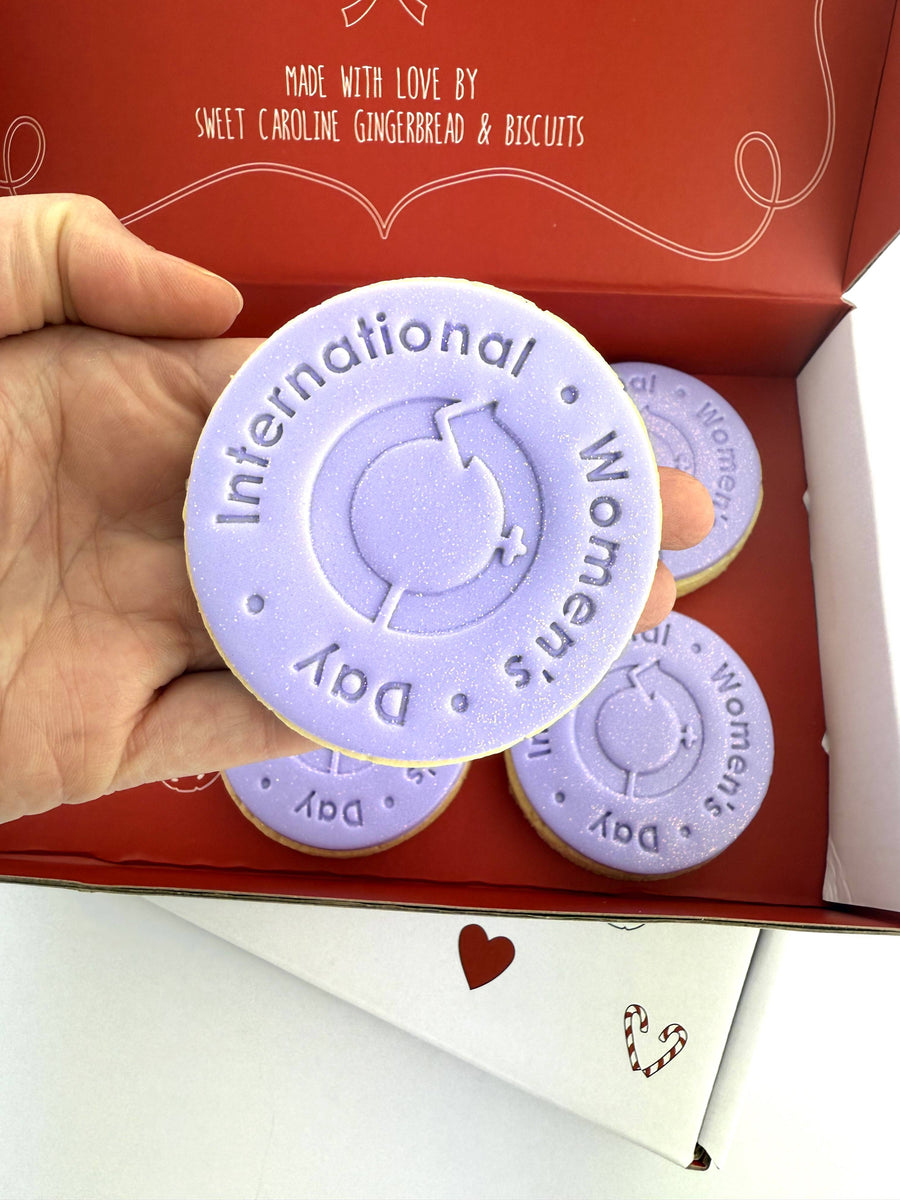 International Women's Day Cookies – Sweet Caroline Gingerbread & Biscuits