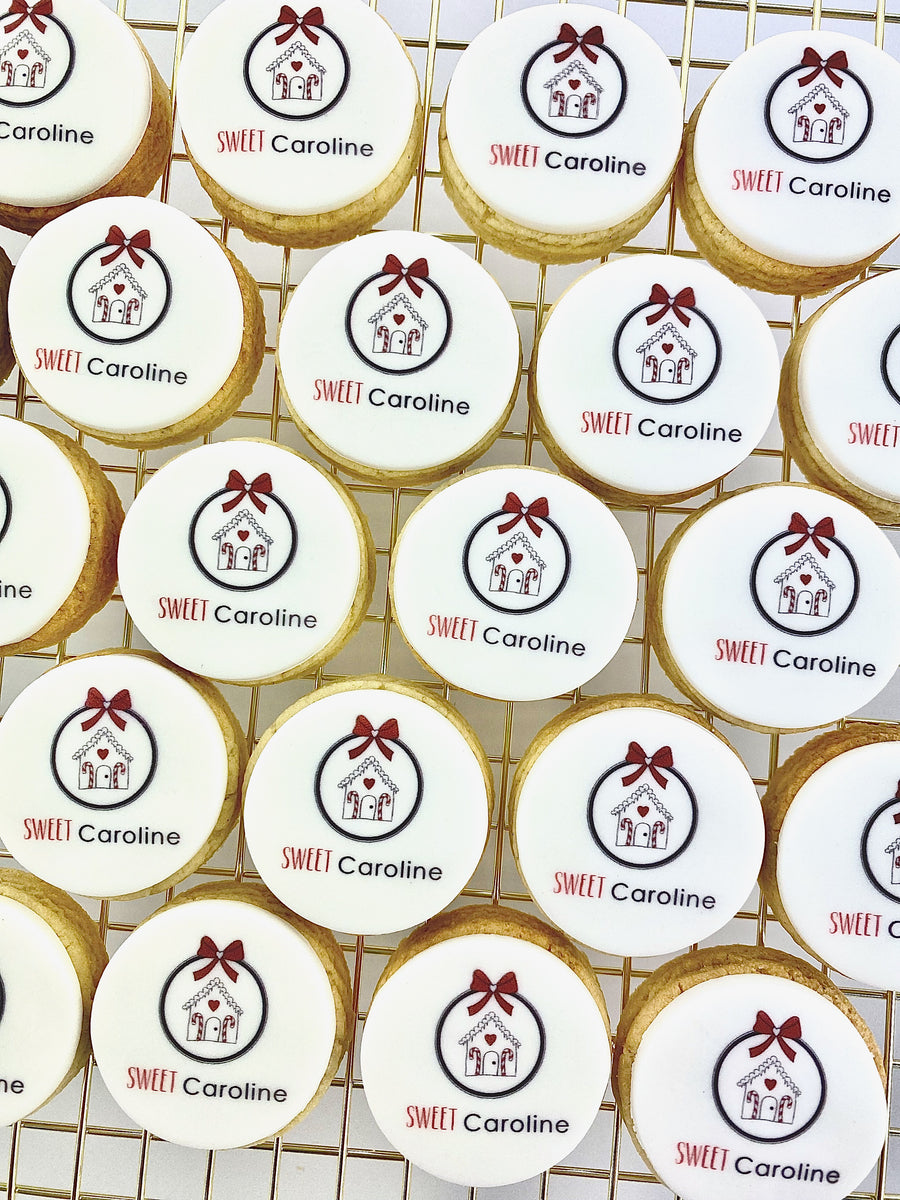 Mini Custom Logo Cookies (Bulk Sealed) – Sweet Caroline Gingerbread ...